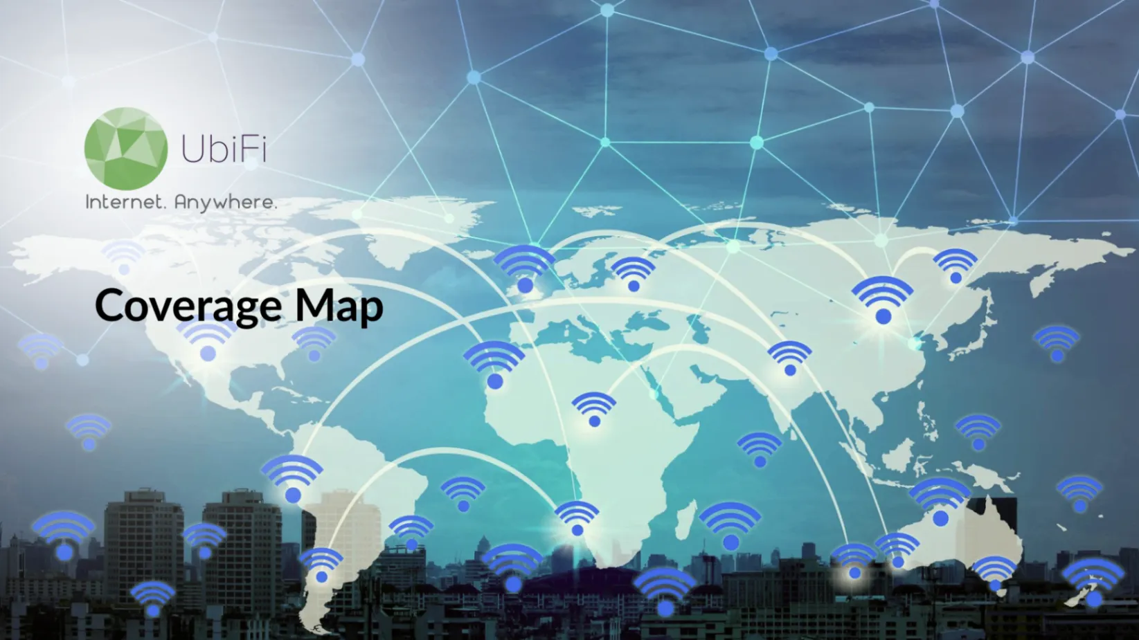 Coverage Map Of UbiFi Rural Internet Services in USA